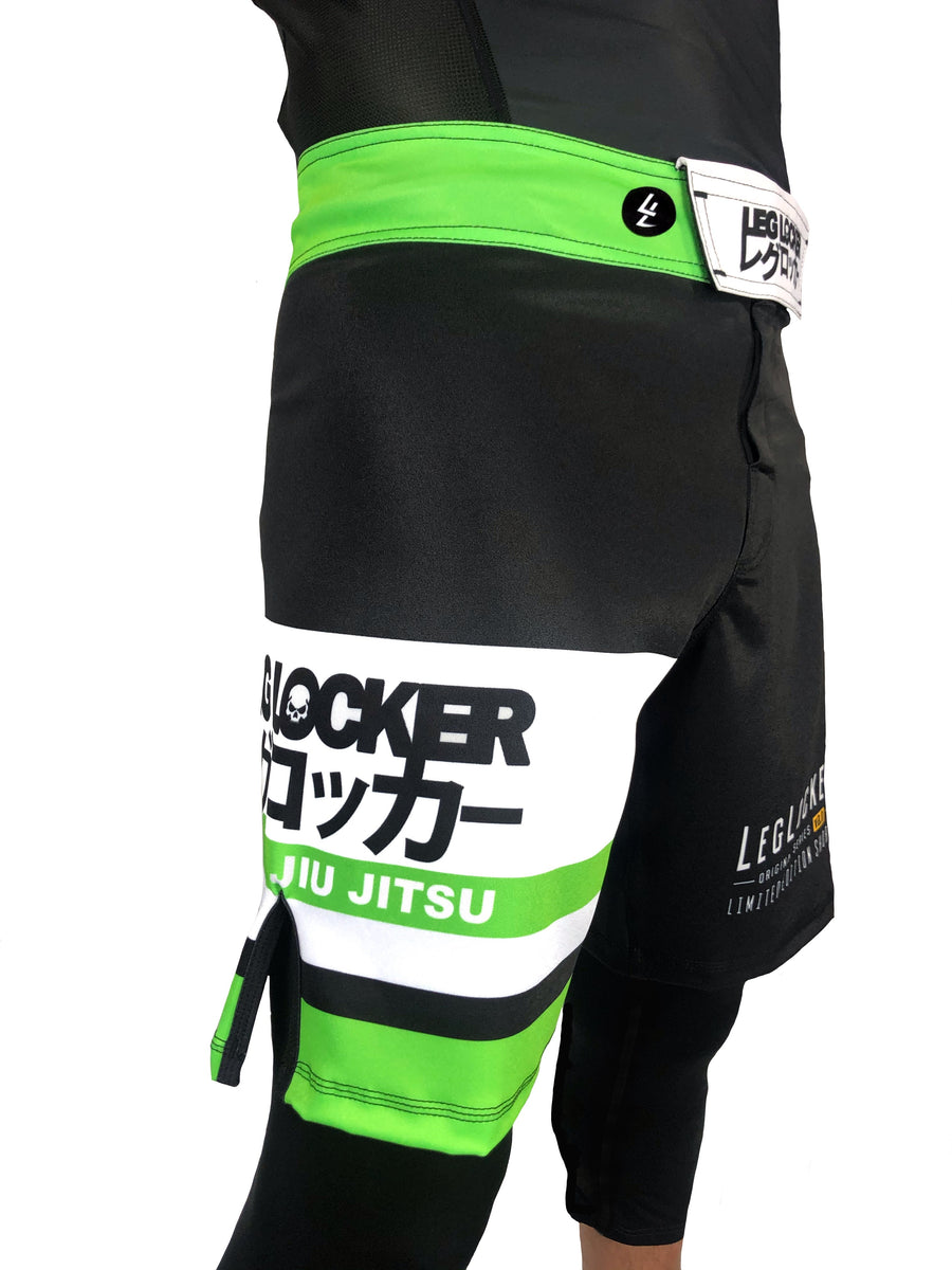 LegLocker V2. Green Shorts – LegLocker Jiu-Jitsu Apparel