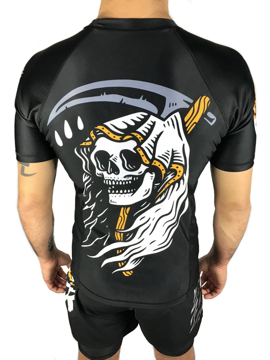F.T.R. Half Sleeve - Black – LegLocker Jiu-Jitsu Apparel